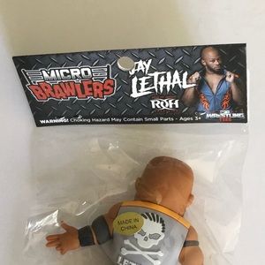 Pro Wrestling Tees | Toys | Jay Lethal Roh Pro Wrestling Crate Micro ...